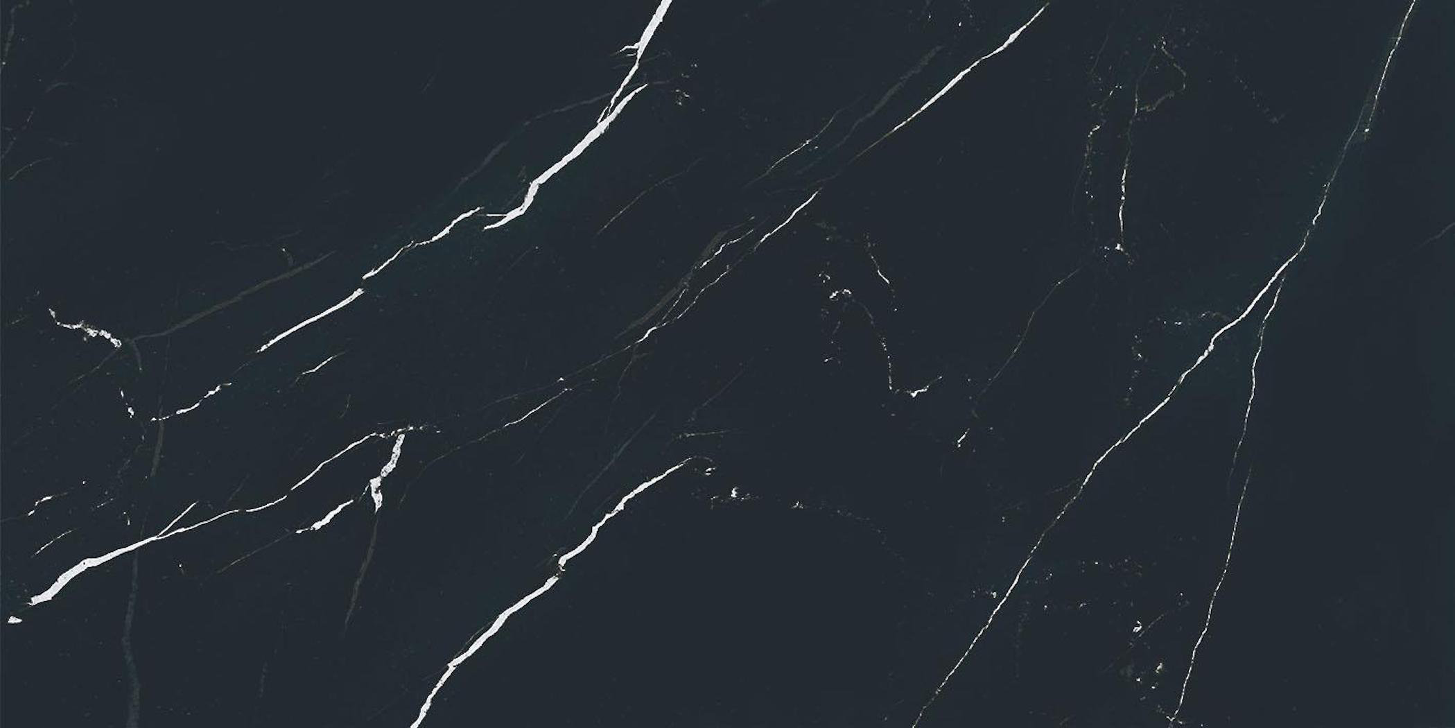 Mirrella Marquina 24" x 28" Porcelain Marble Look Tile Wall Floor Use ...