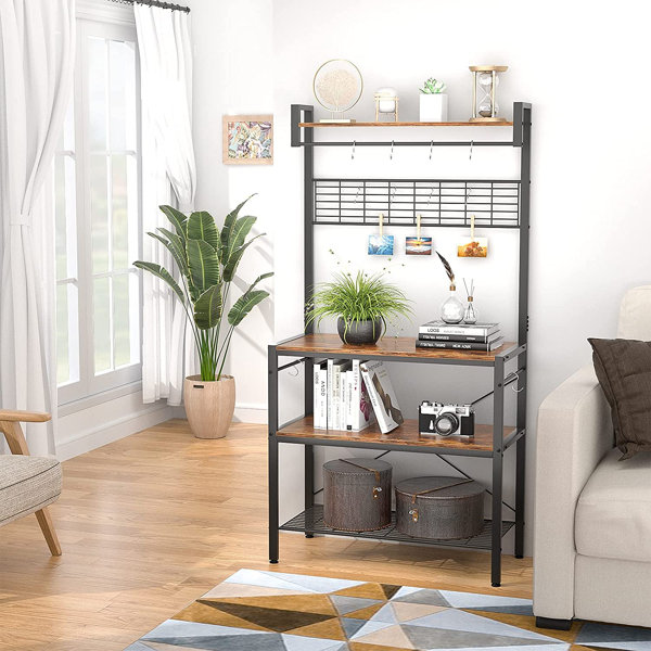 17 Stories 33.8'' Steel Standard Baker's Rack | Wayfair