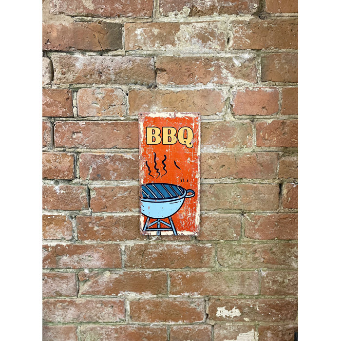 Happy Larry Woolridge BBQ Barbeque Signs and Plaques | Wayfair.co.uk