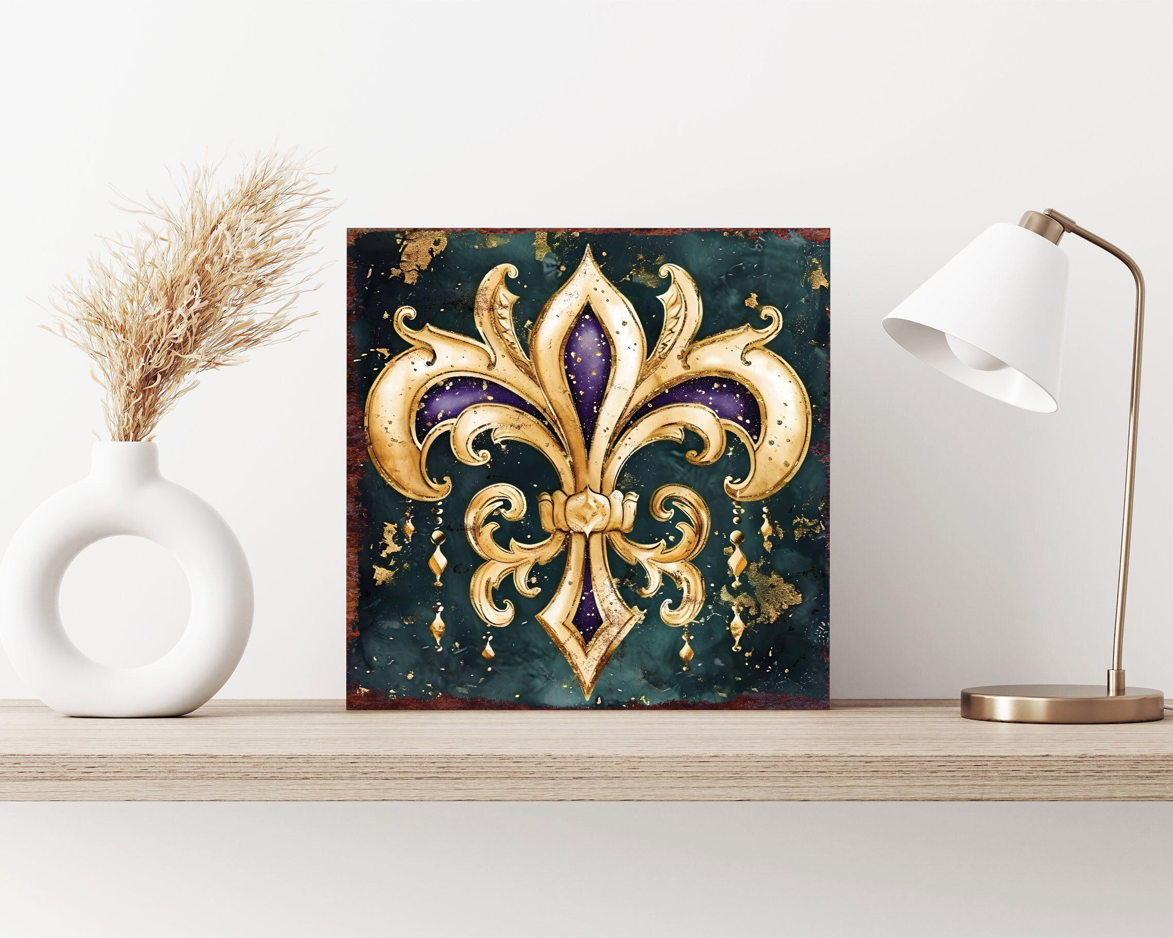 Fleur De Lis Living Edna Blended Fabric Wall Decor | Wayfair