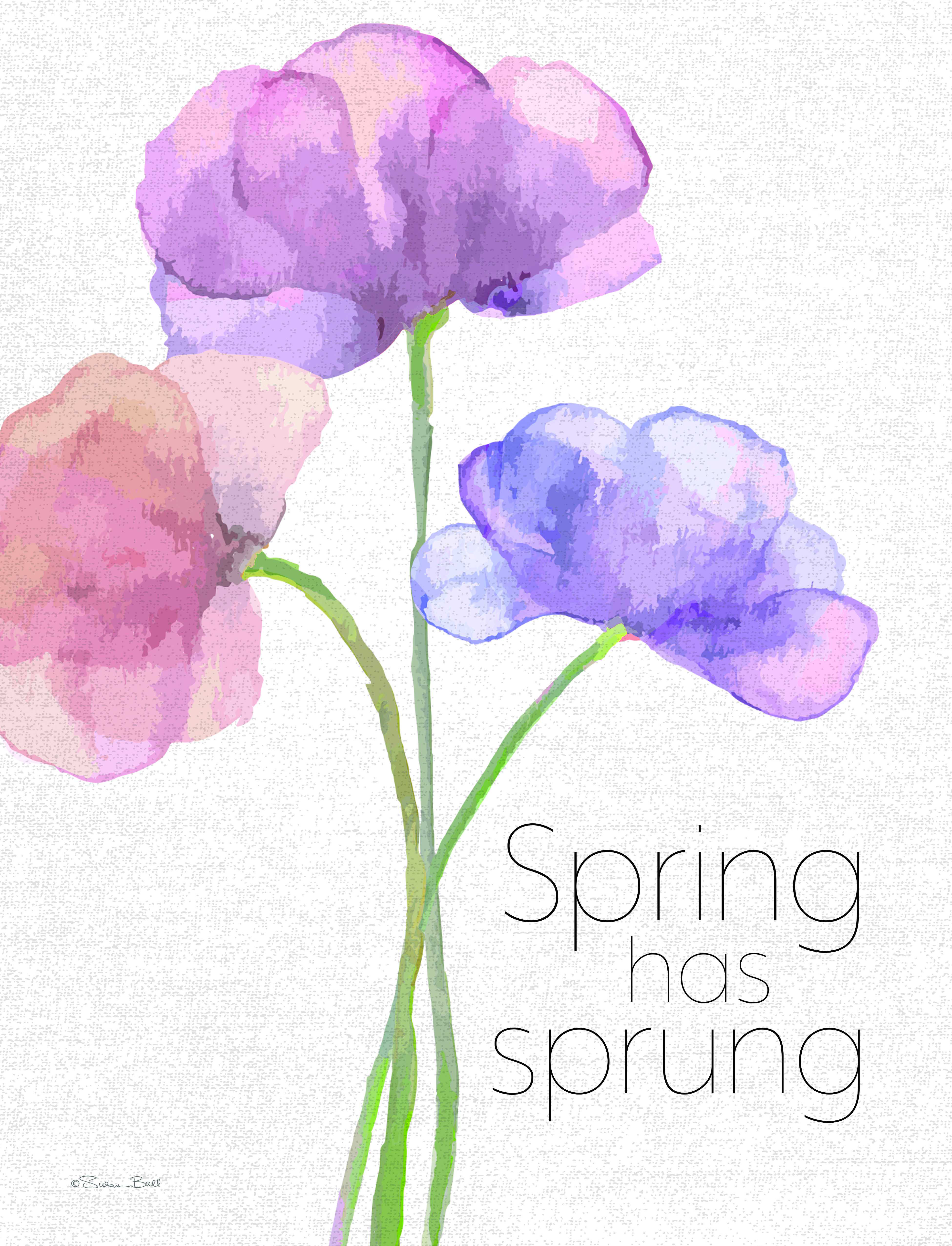 Wildon Home® Spring Has Sprung - Wrapped Canvas Print | Wayfair