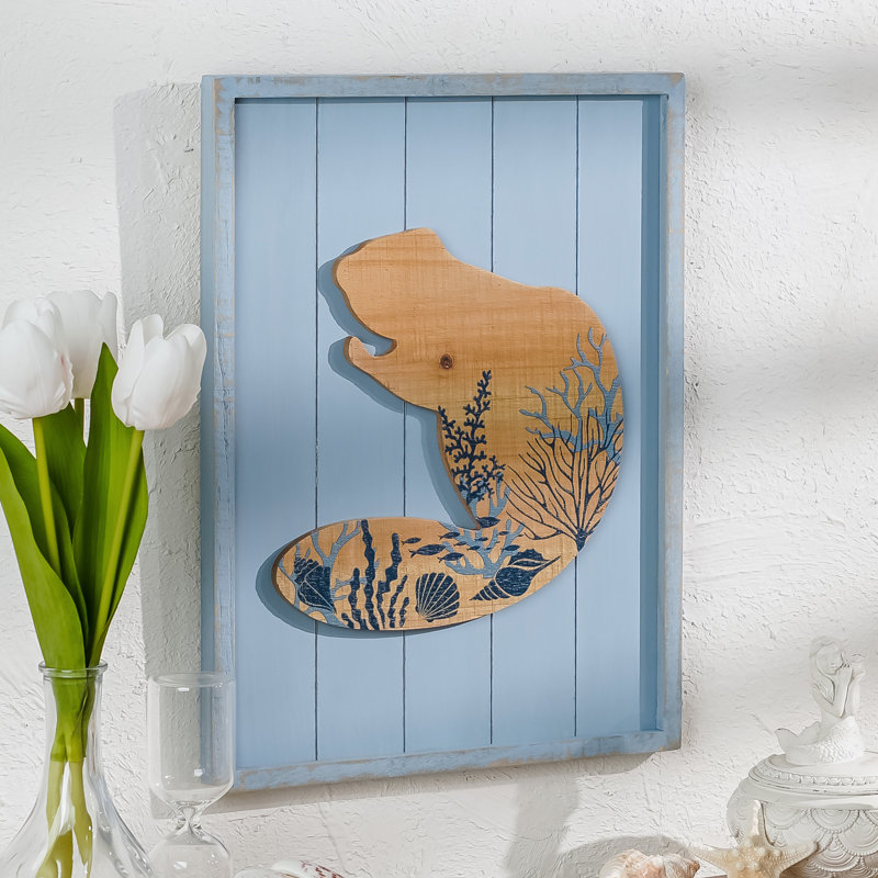Highland Dunes Rustic Beaver Wood Wall Decor | Wayfair