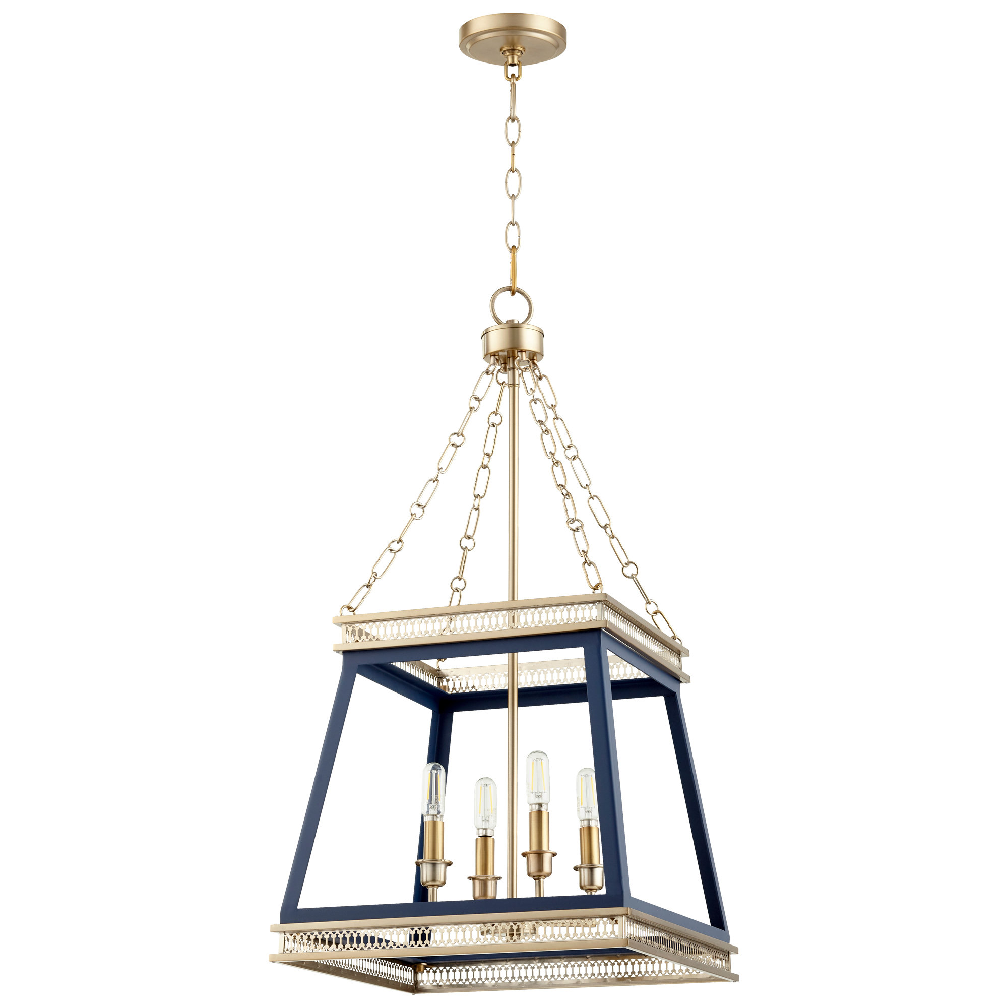 Cyan Design Gerard 4 - Light Lantern Square / Rectangle Pendant | Perigold