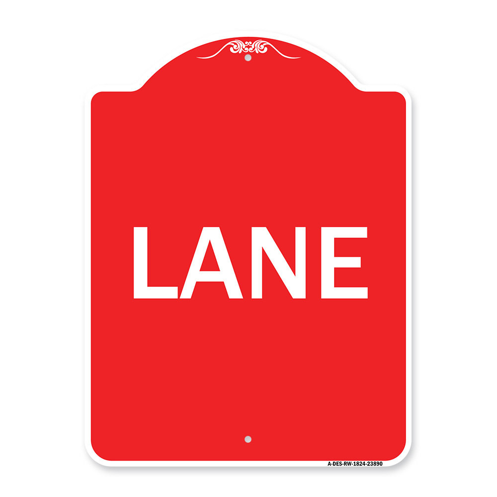 Signmission Designer Series Sign - Lane/23890 | Wayfair