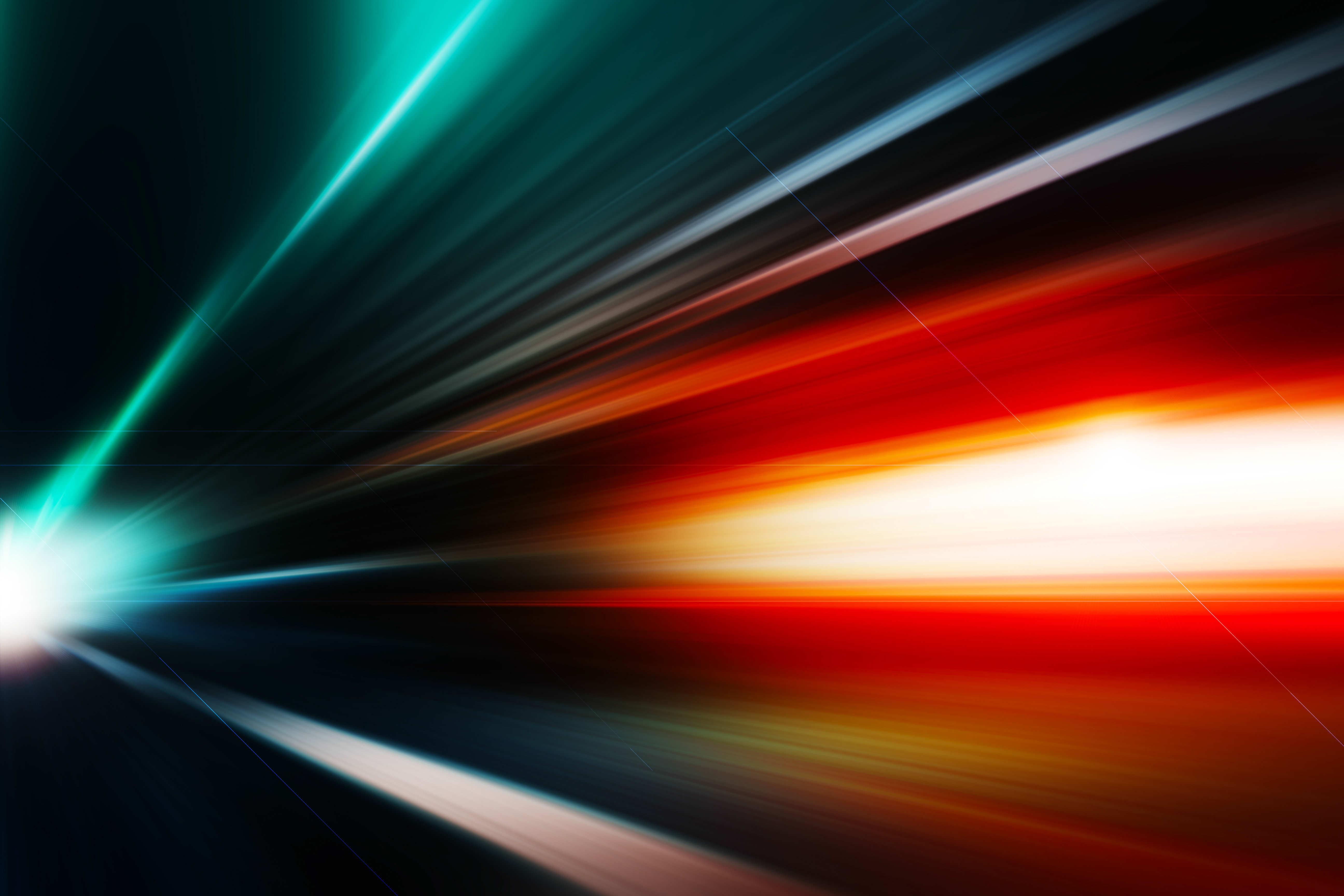 Wrought Studio Rays Of Colourful Light - Wayfair Canada