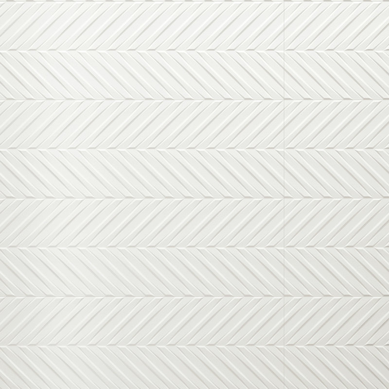 Qube Tiles Coral 13" x 40" 3D Textured Porcelain Wall Tile | Wayfair