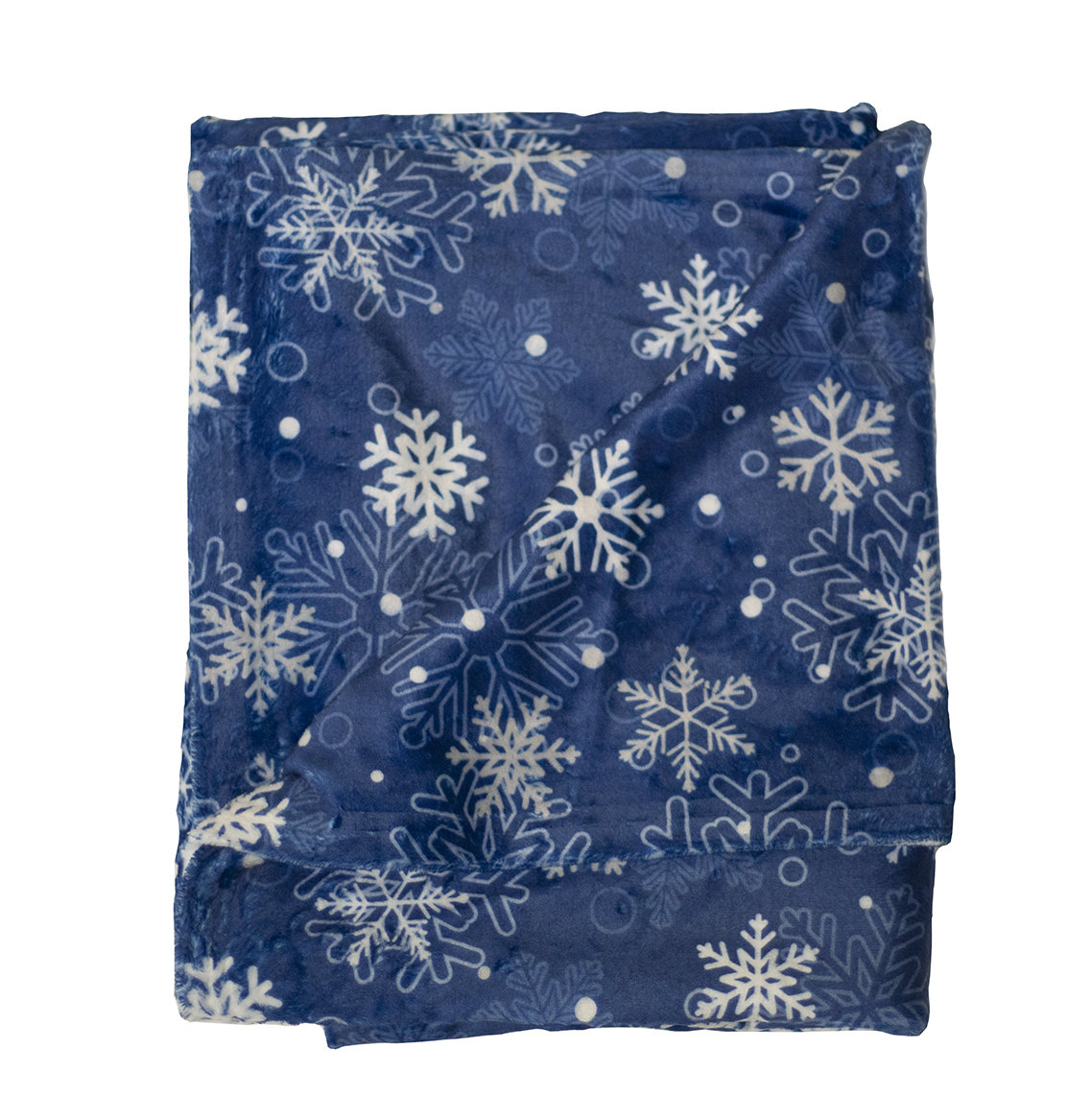 Fabric Textile Products, Inc. Winter Snowflakes Throw | Wayfair
