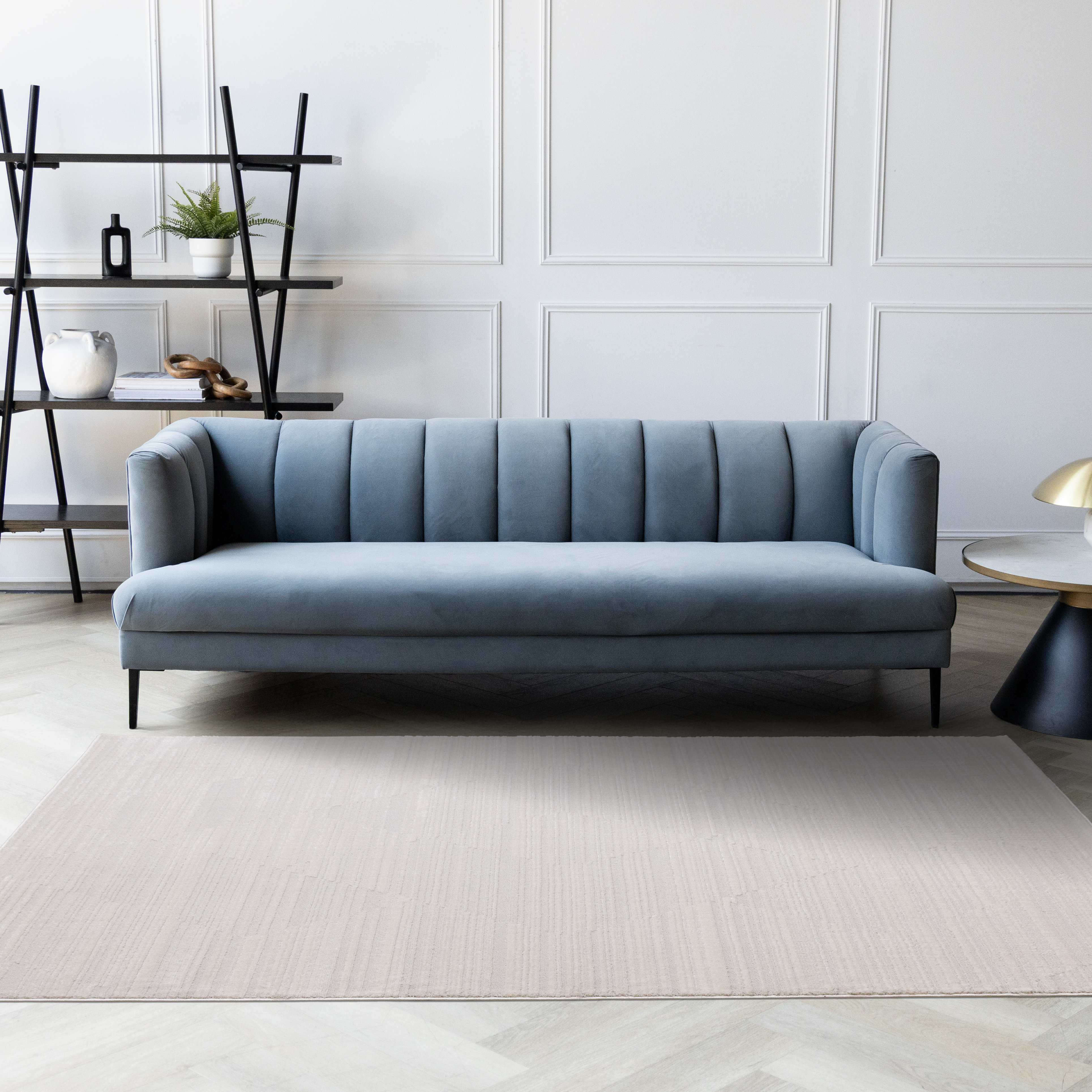 Latitude Run® Dimassino Textured Beige Neutral Indoor Area Rug | Wayfair