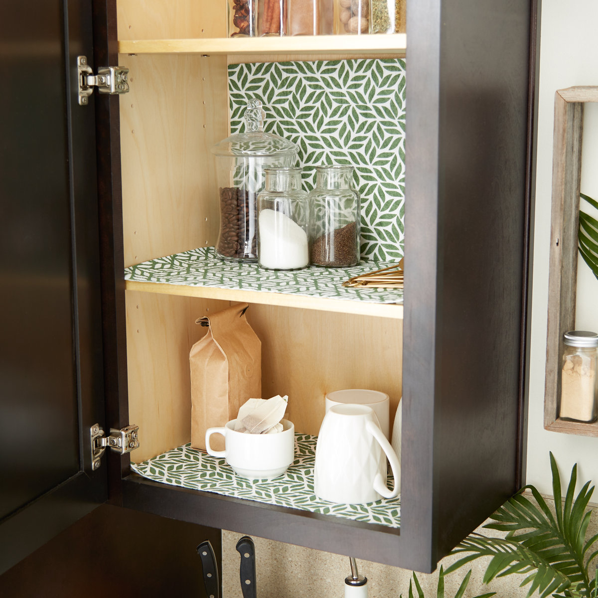 Design Imports Leaf Shelf Liner & Reviews | Wayfair