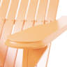 Highland Dunes Outsunny Patio Adirondack Chair, Outdoor All-Weather ...