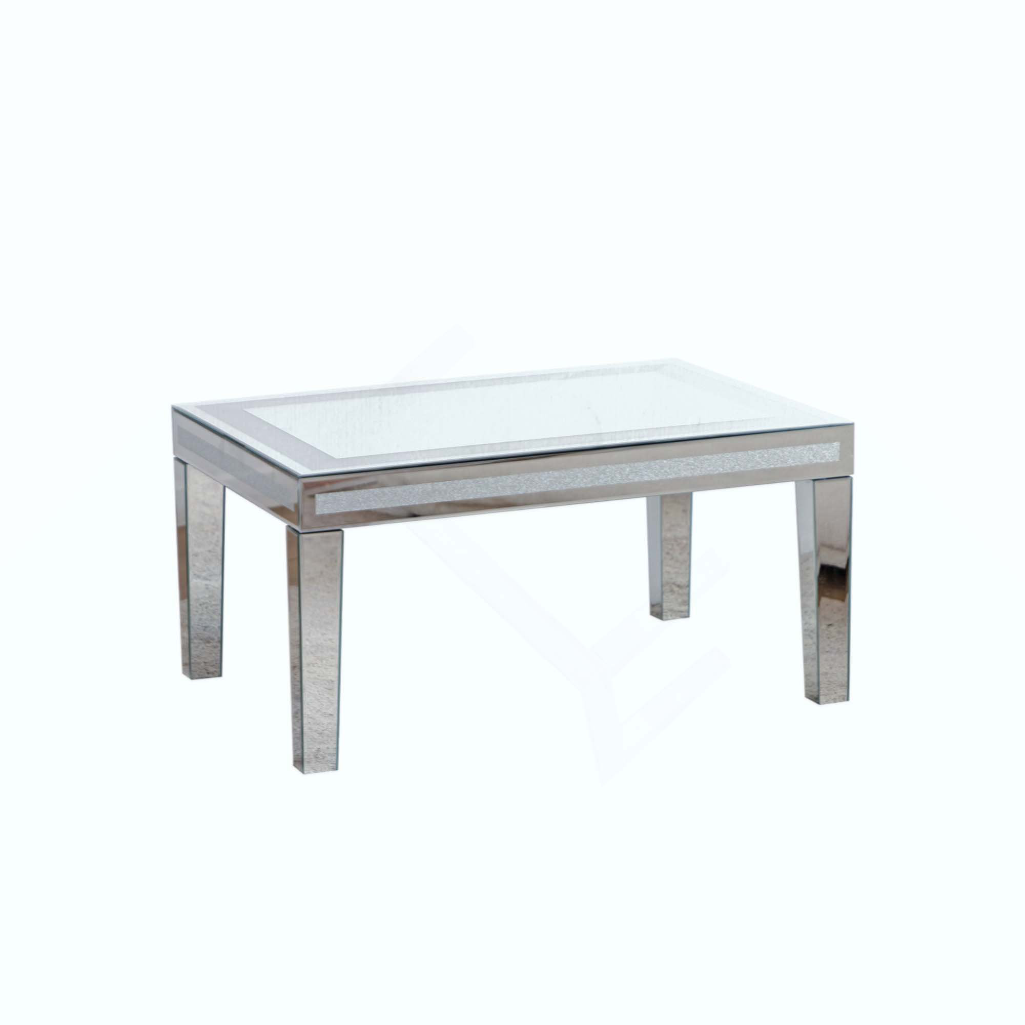 Mercer41 Coffee Tables For Living Room With Dazzling Crushed Crystal ...