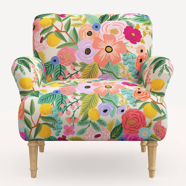 Rifle Paper Co. x Cloth & Company Bristol Armchair & Reviews | Wayfair
