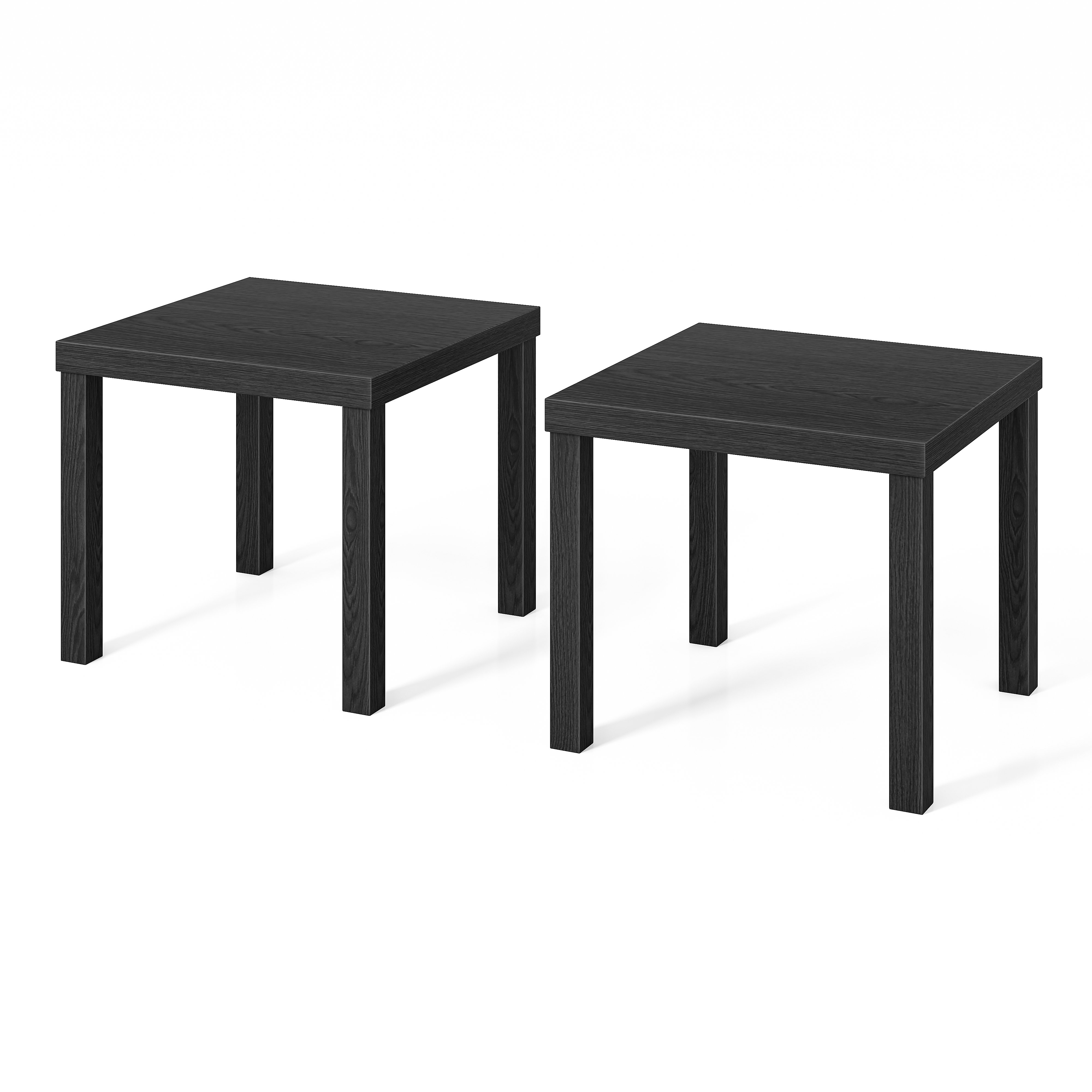 Ebern Designs End Table Small Square Size Table, Modern Coffee Table ...