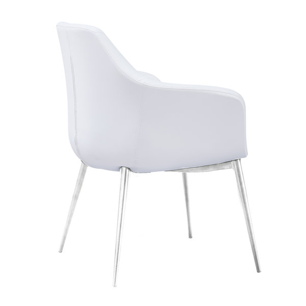 George Oliver Teegan Solid Back Arm Chair & Reviews | Wayfair