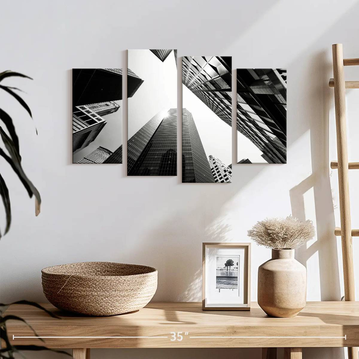 Ebern Designs Lilie Buildings Of Lower Manhattan | Wayfair