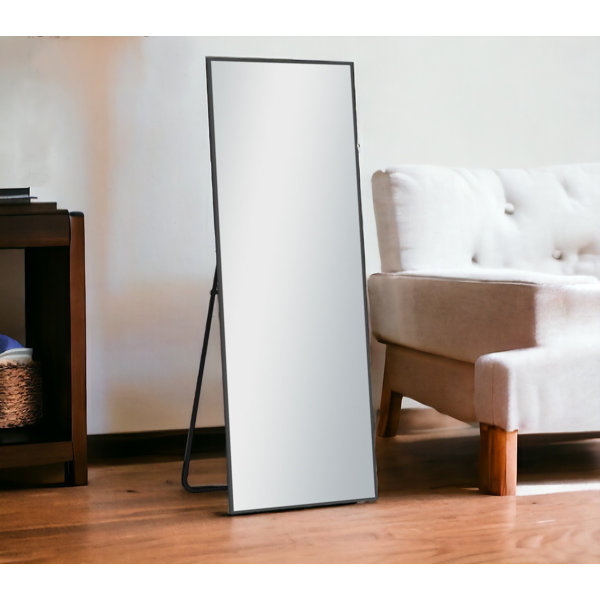 Wrought Studio™ Koudia Metal Framed Standing Mirror & Reviews | Wayfair