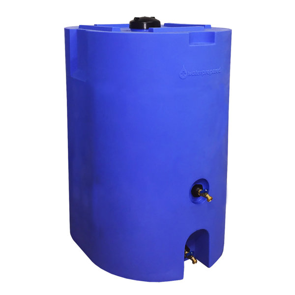 Good Ideas WaterPrepared 160 Gallon Large Capacity Water Storage Tank ...