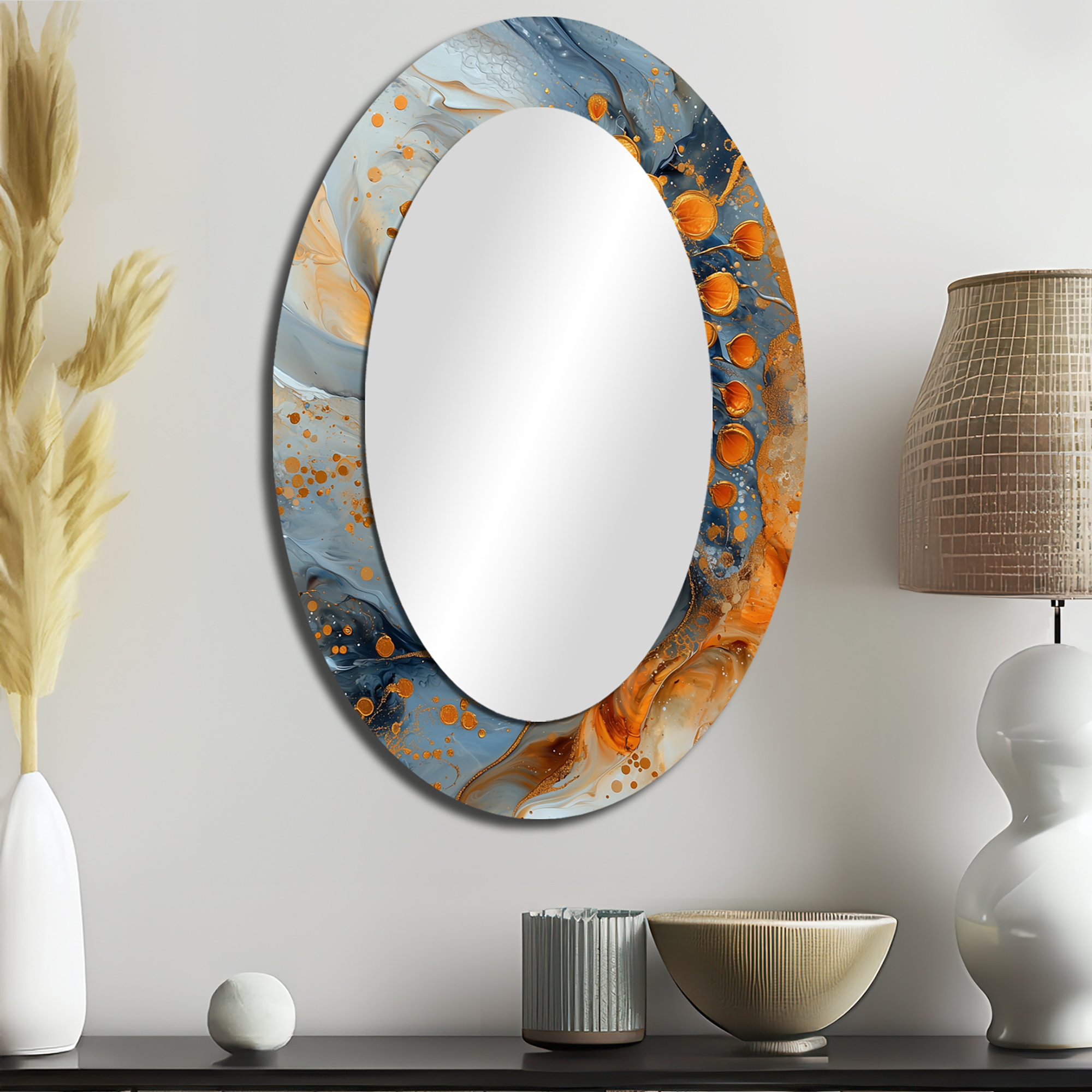 Dakota Fields Yellow Sultans Pride Turkey I - Landscapes Oval ...