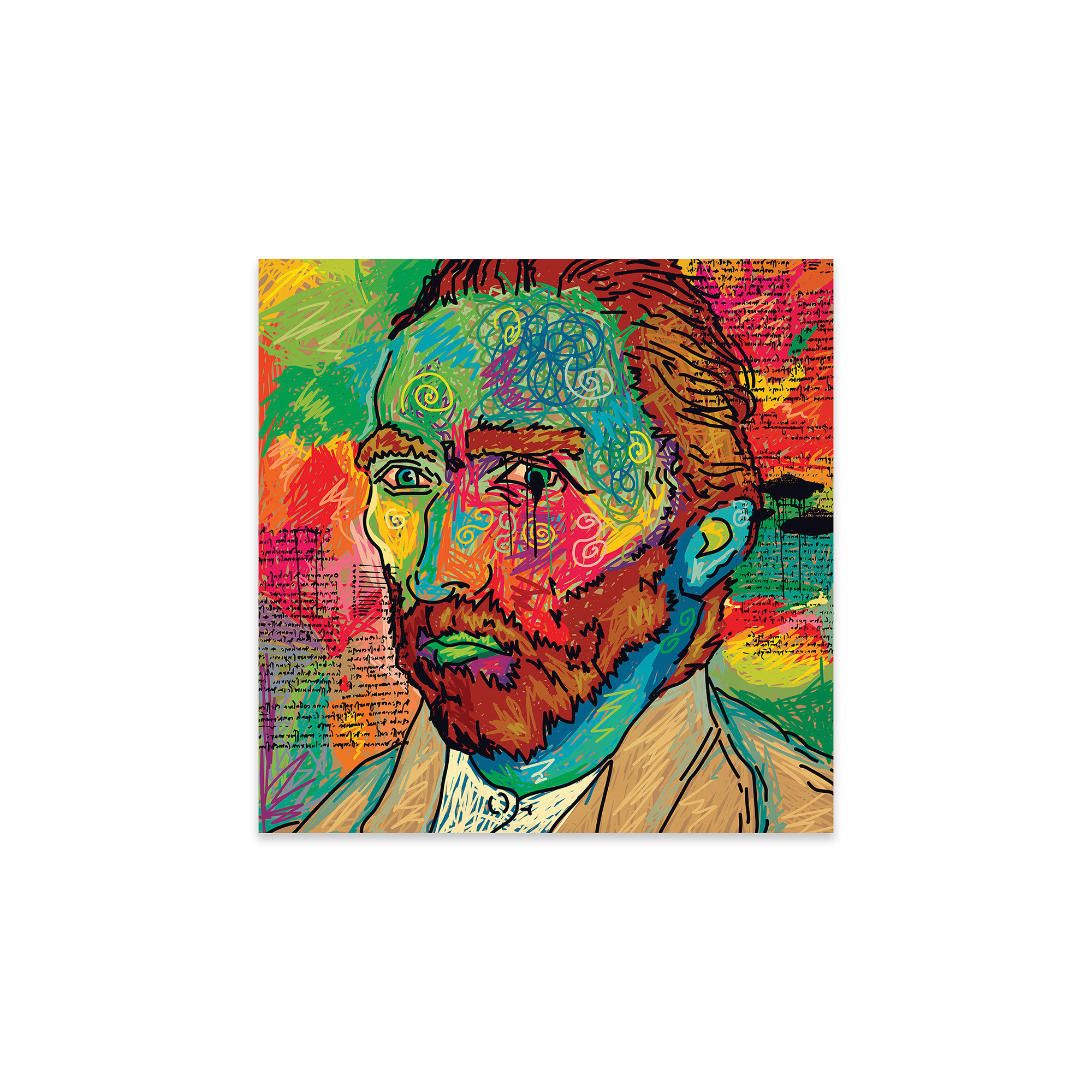 Alcott Hill Van Gogh by Dai Chris Art | Wayfair