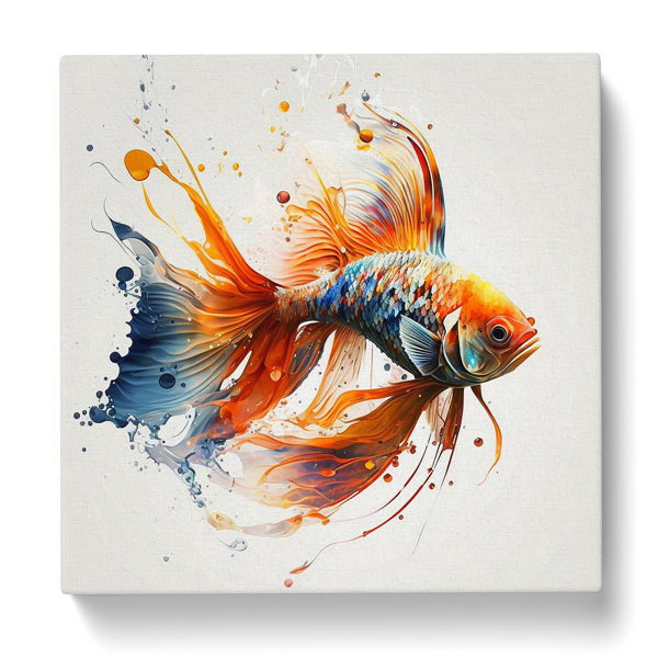 House of Hampton Fish Graphic Art | Wayfair.co.uk