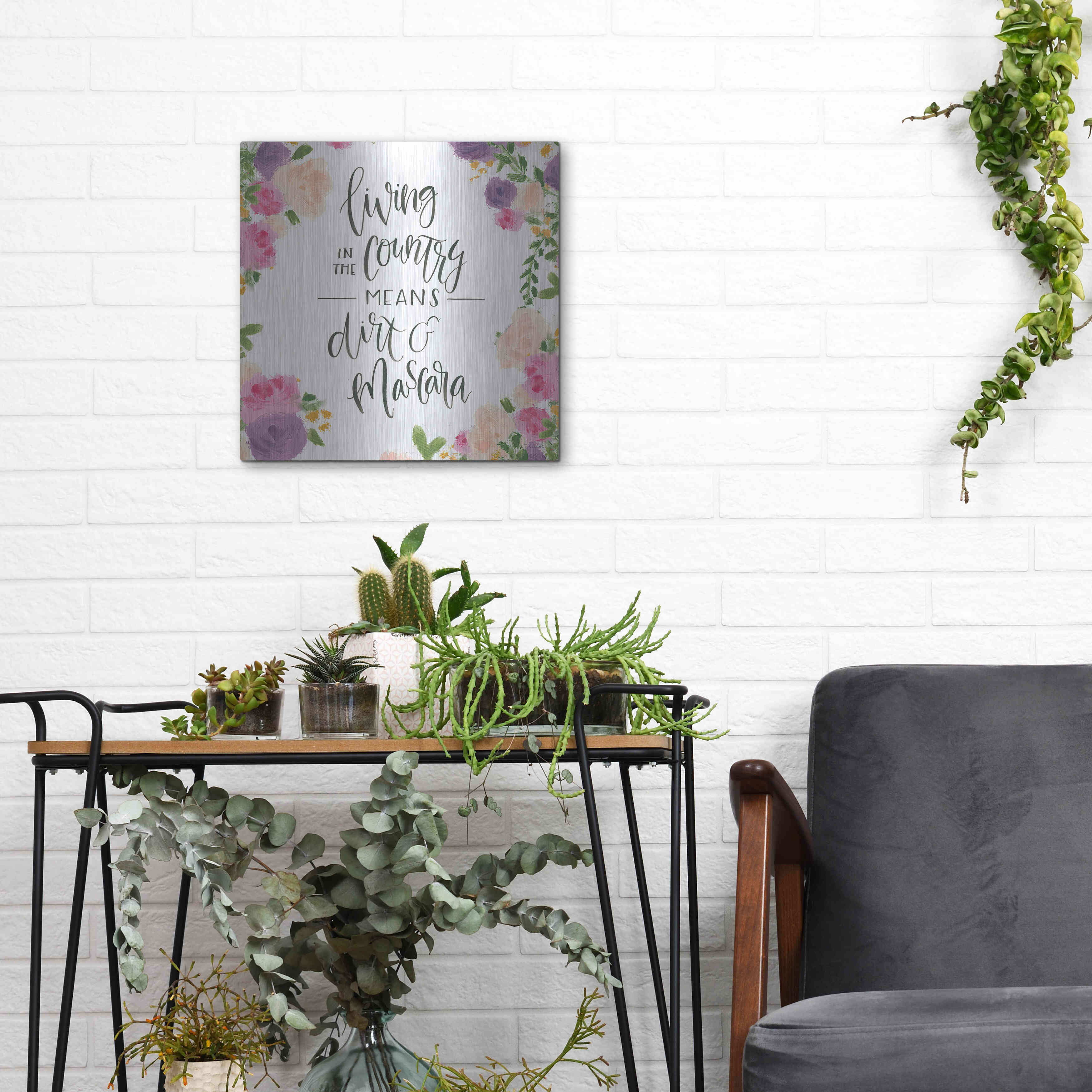 Trinx 'Beautiful Country V' by James Wiens, Metal Wall Art | Wayfair