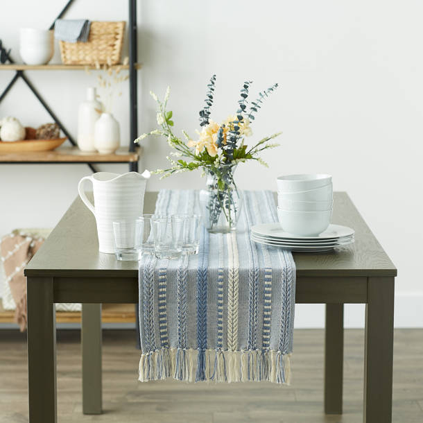 Sand & Stable Espey Rectangle Striped Table Runner & Reviews | Wayfair