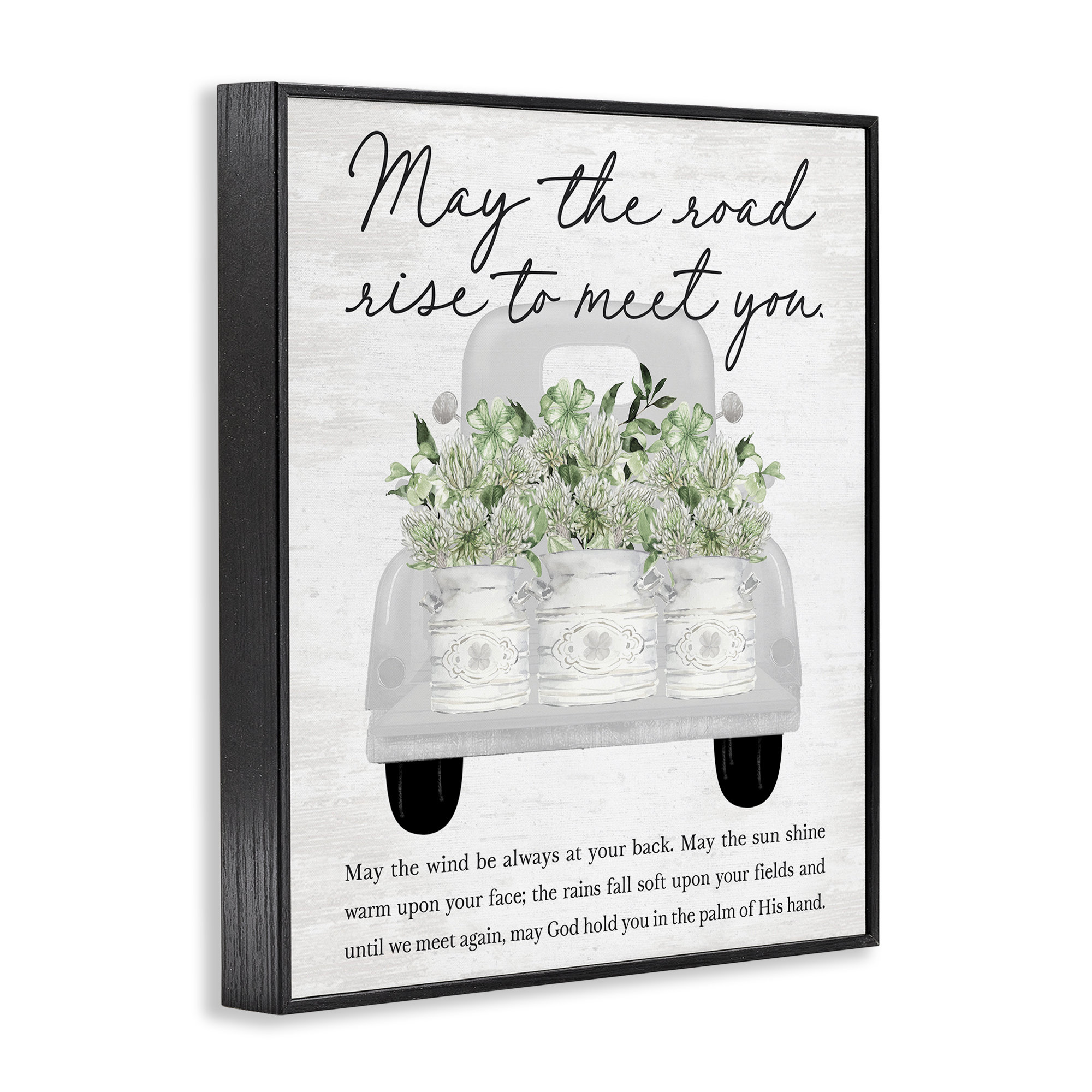 One Allium Way May Road Rise To Meet You Framed Giclee, design by ...