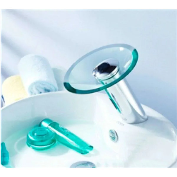 Juno Showers Juno Waterfall Motion Sensor Bathroom Sink Faucet ...