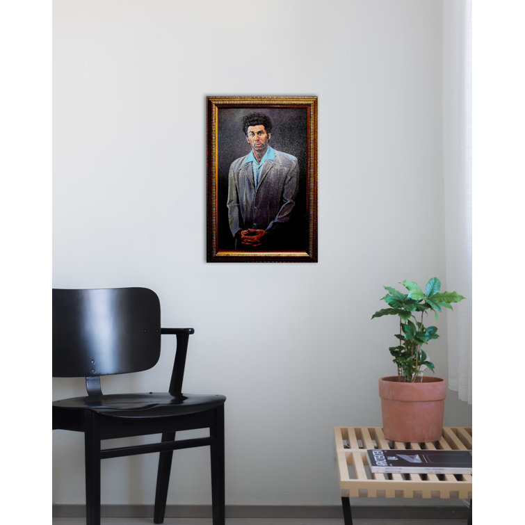 Winston Porter Seinfeld Kramer Portrait - Picture Frame Print on Paper ...