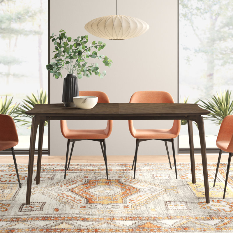 AllModern Jennings Solid Wood Base Dining Table & Reviews | Wayfair