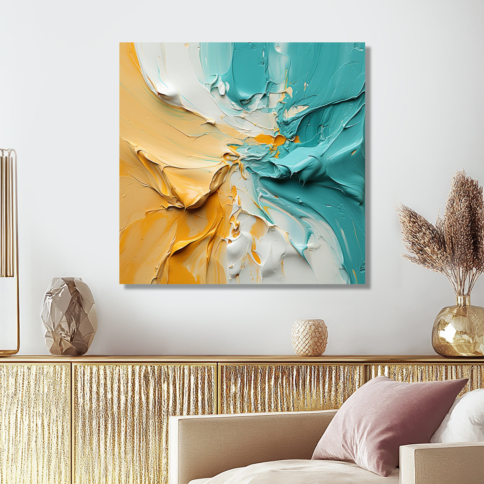 Mercer41 Existential Beach Breaking Waves - Beach & Ocean Wall Art ...