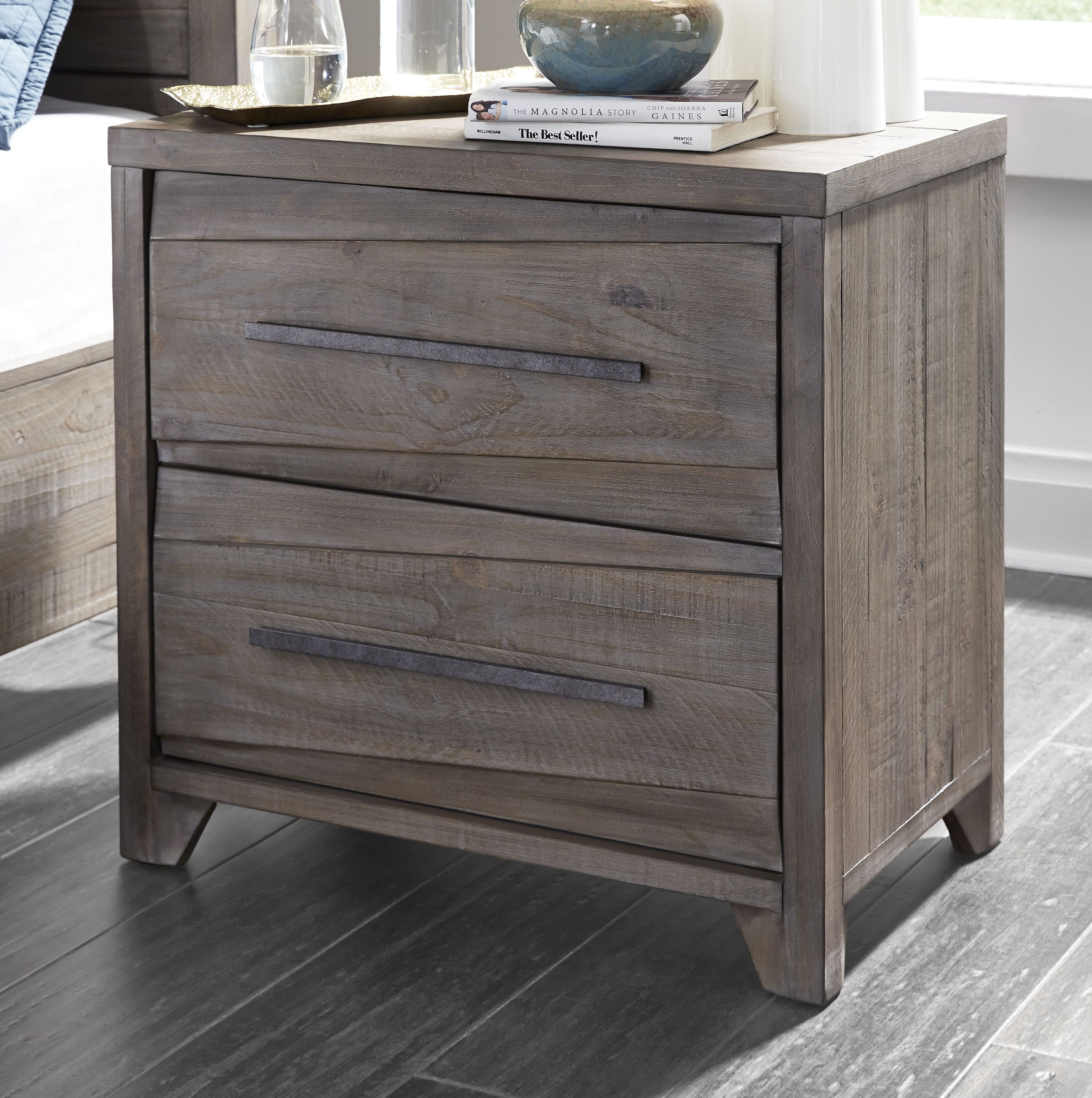 Loon Peak® Fidelina 2 - Drawer Nightstand in Sahara Tan & Reviews | Wayfair