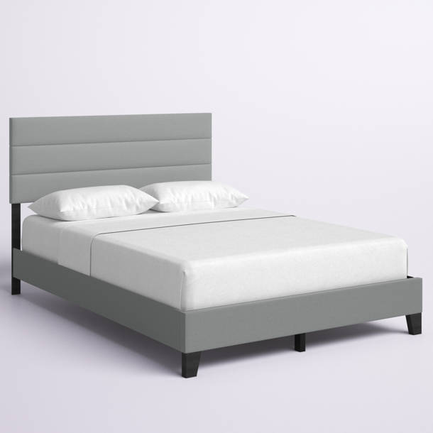 Etta Avenue™ Rhea Upholstered Standard Bed & Reviews | Wayfair