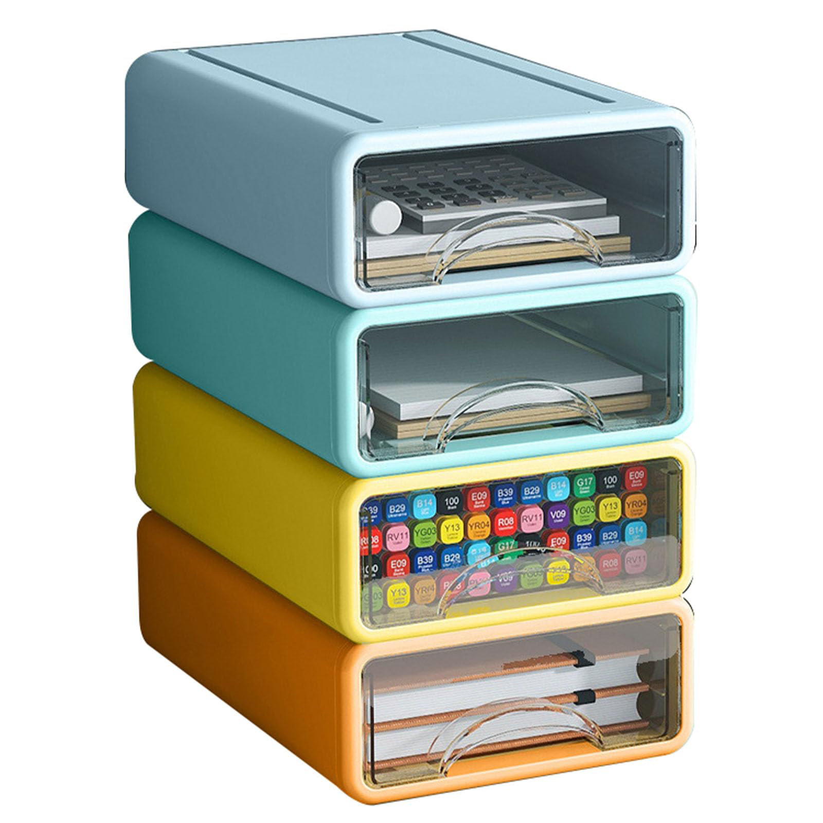 Inbox Zero Desk Organizer with Drawers | Wayfair