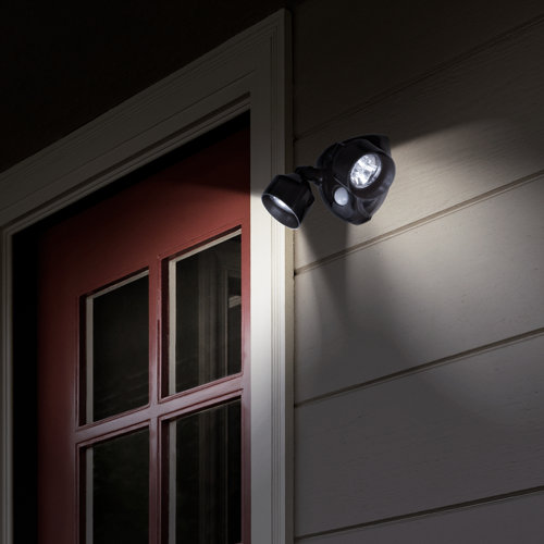 Stalwart Dual Head Motion Sensor LED Wireless Security Light-Outdoor ...