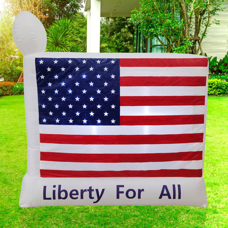 Fraser Hill Farm American Flag - Liberty for All Inflatable | Wayfair