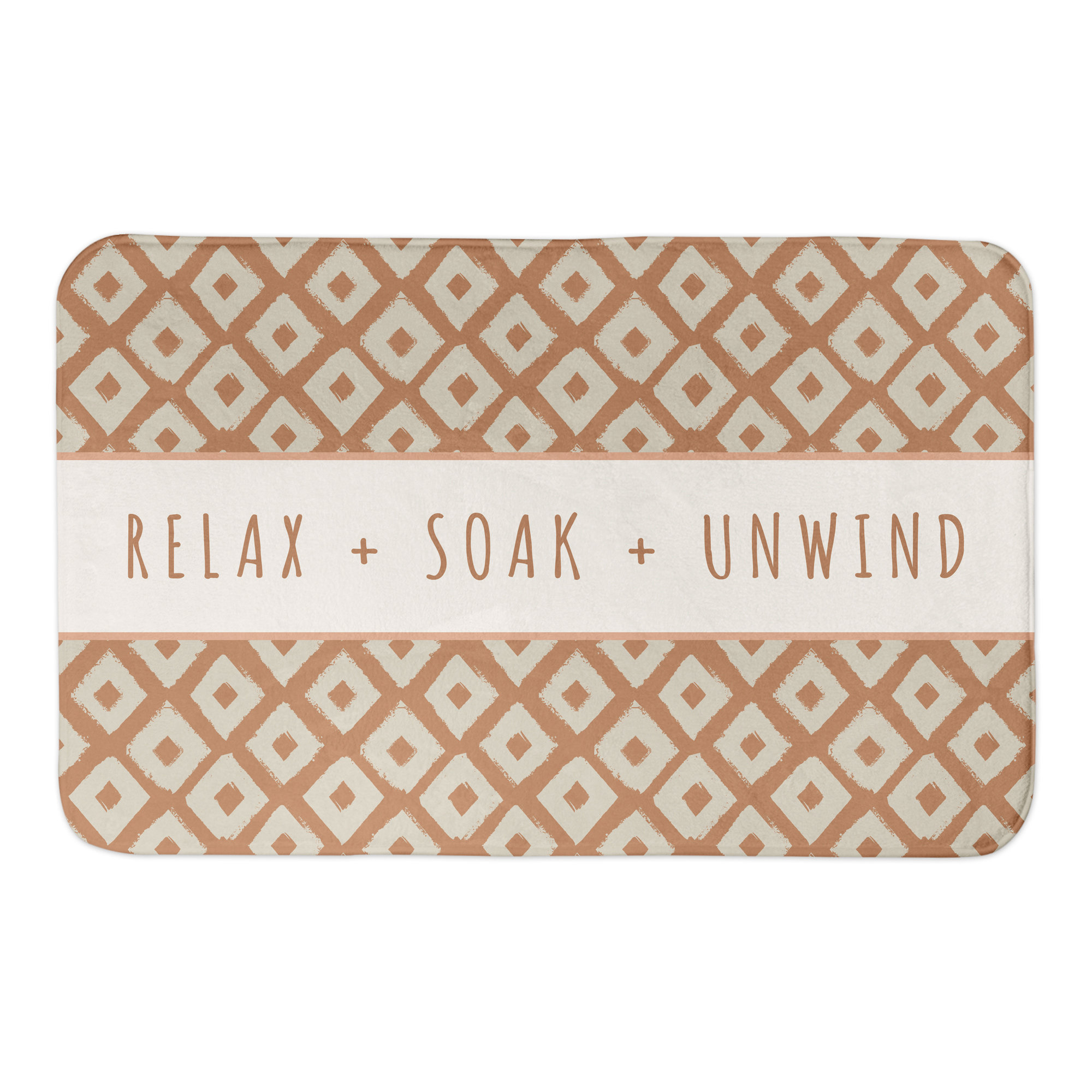 Corrigan Studio® Relax Soak Unwind Bath Mat | Wayfair