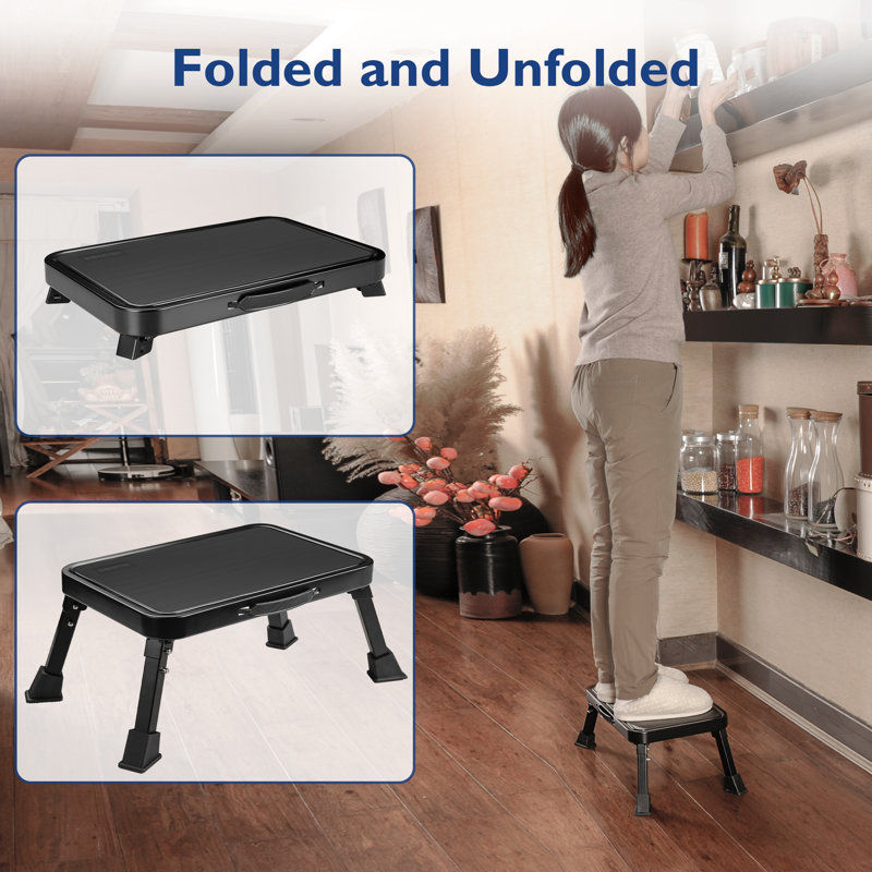 WFX Utility 1 - Step Folding Small Step Ladder | Wayfair.co.uk