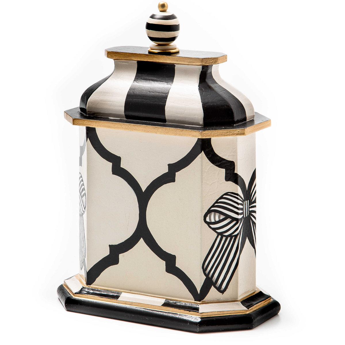 MacKenzie-Childs Pretty As a Bow Desk Clock & Reviews | Perigold