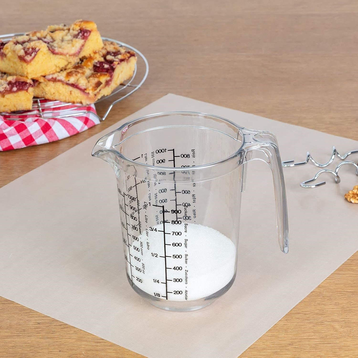 doitbest Clear Measuring Cup - Multi Measurement Tool for Baking ...