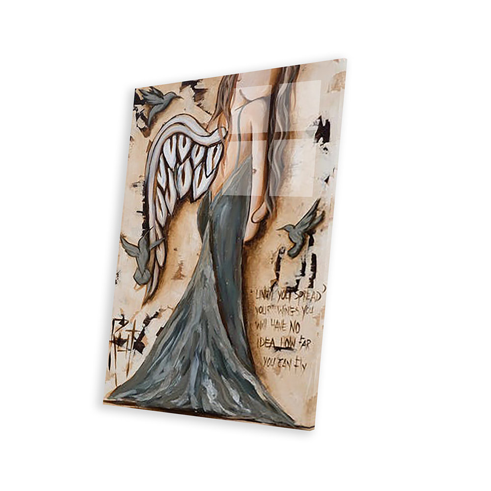 Red Barrel Studio® Spread Your Wings by Ruth'S Angels - Unframed ...