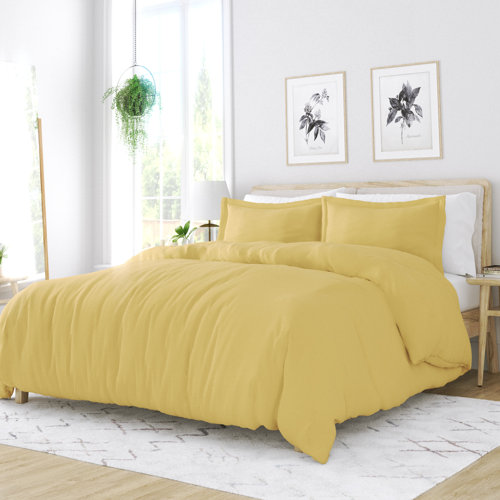 Yellow & Gold Bedding You'll Love | Wayfair