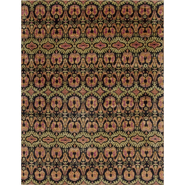 Samad Rugs Vogue Ikat Hand-Knotted Wool Area Rug | Perigold