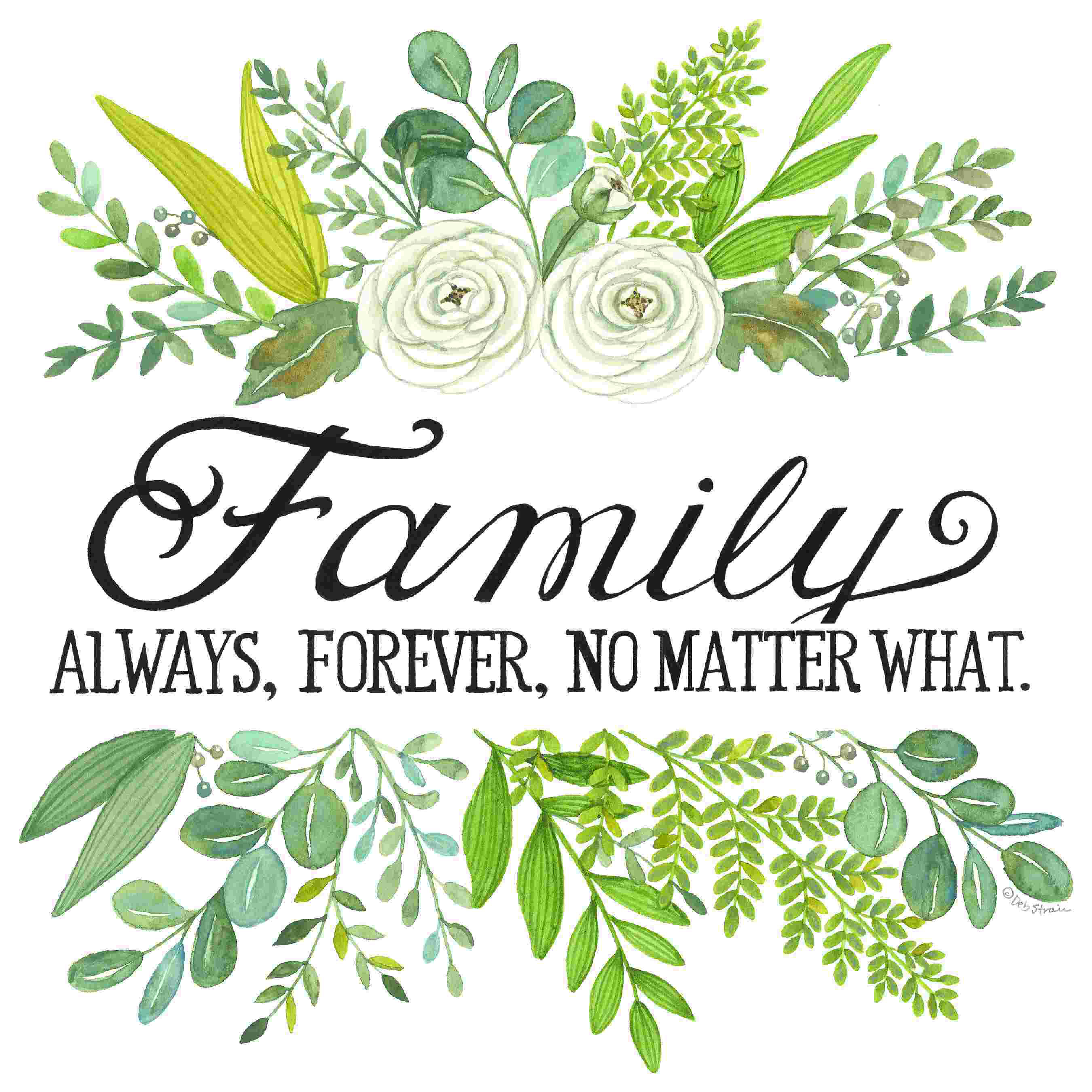 Gracie Oaks 2884253_Family Always, Forever | Wayfair