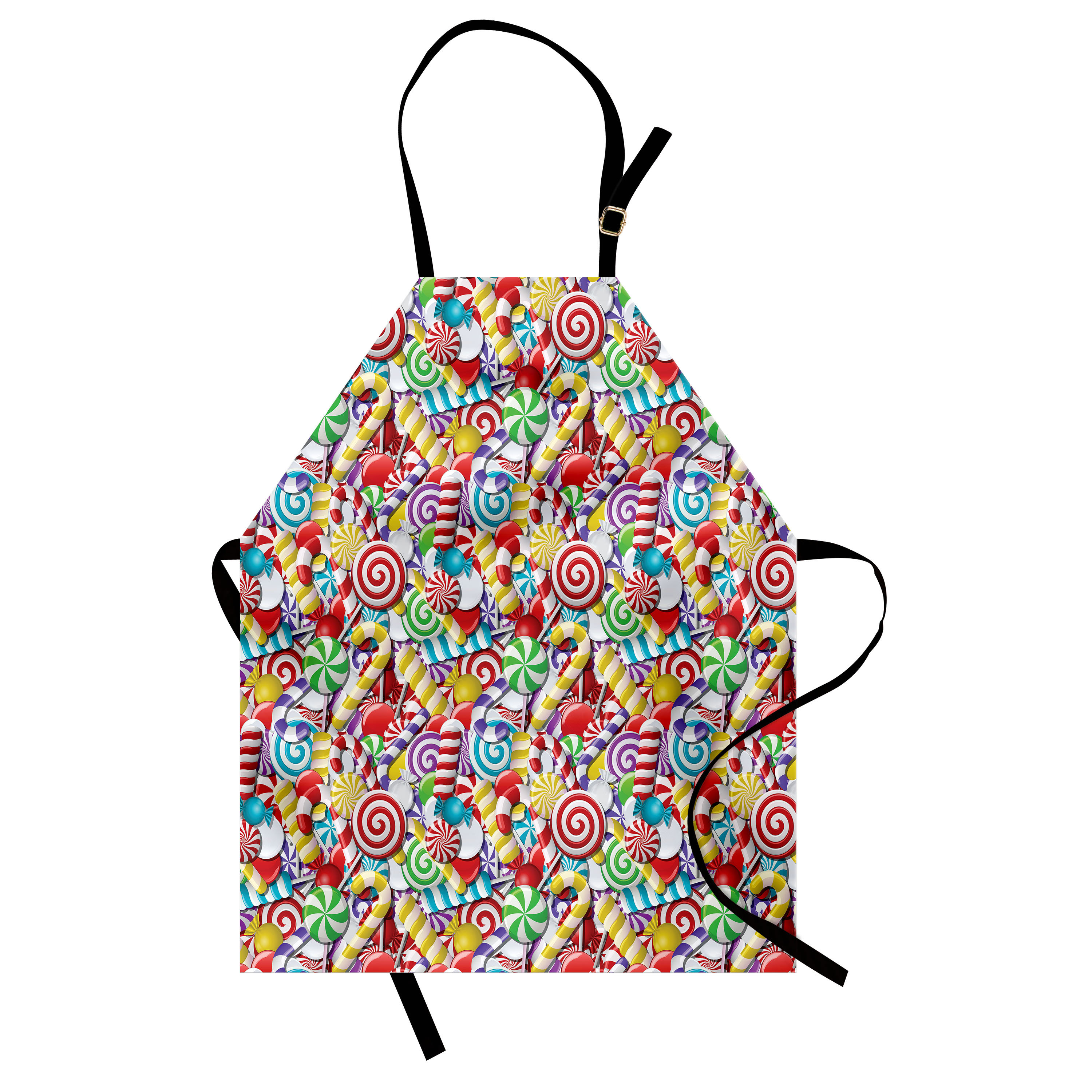 East Urban Home Candy Cane Apron, Cooking Gardening, Adult Size ...