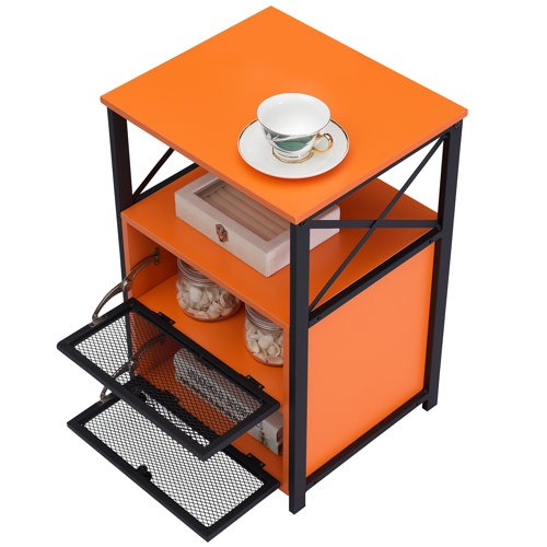 Orange Nightstands You'll Love | Wayfair