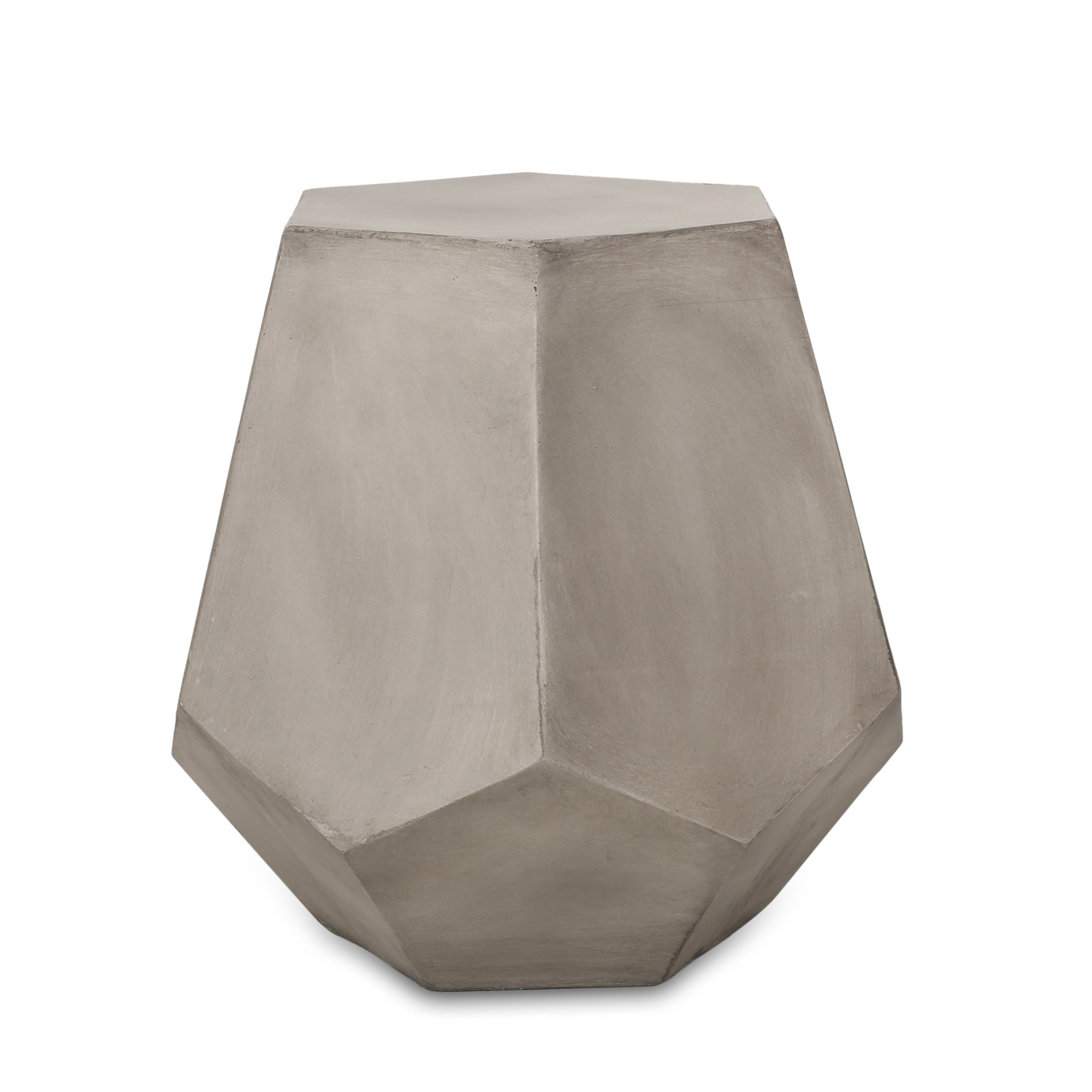 Latitude Run® Outdoor CALGARY Side Table, Serene Light Grey | Wayfair