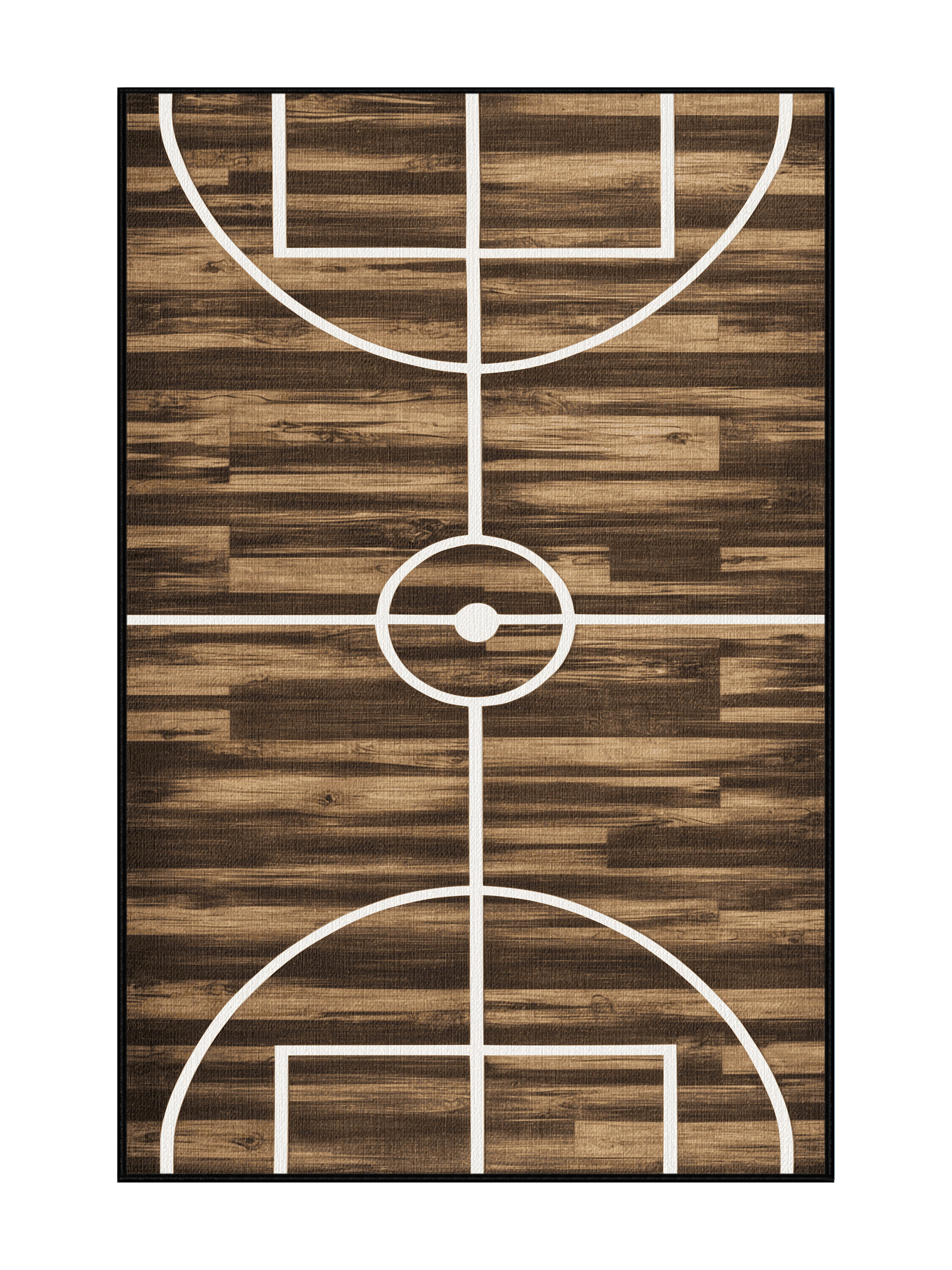 Foundry Select Washable Handball Court Sports Area Rug | Wayfair