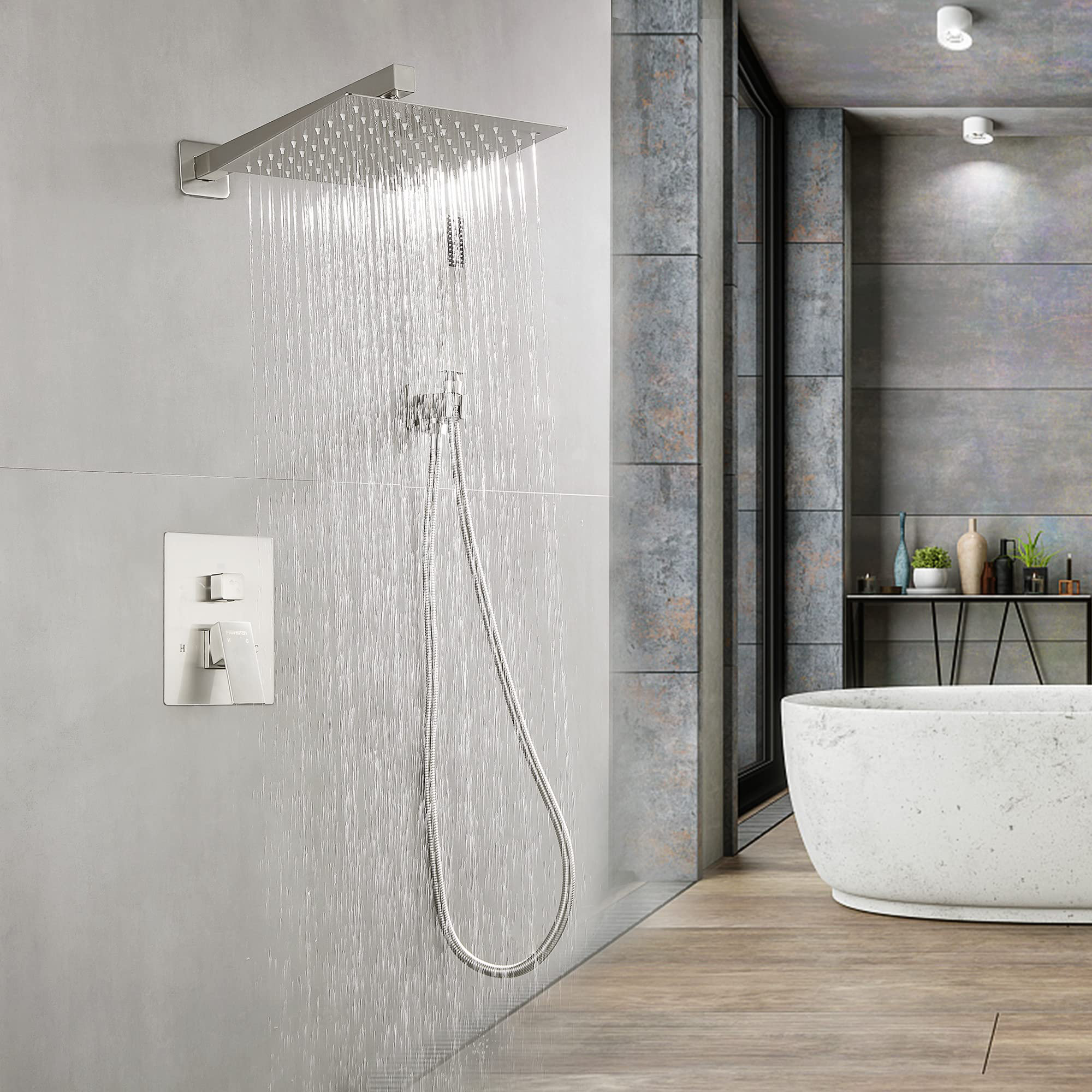 KEBOO Complete Shower System with Rough in-Valve & Reviews | Wayfair