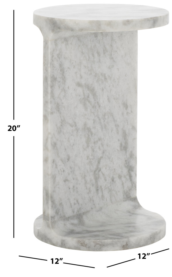 Joss & Main Hatteras Marble Top End Table & Reviews | Wayfair